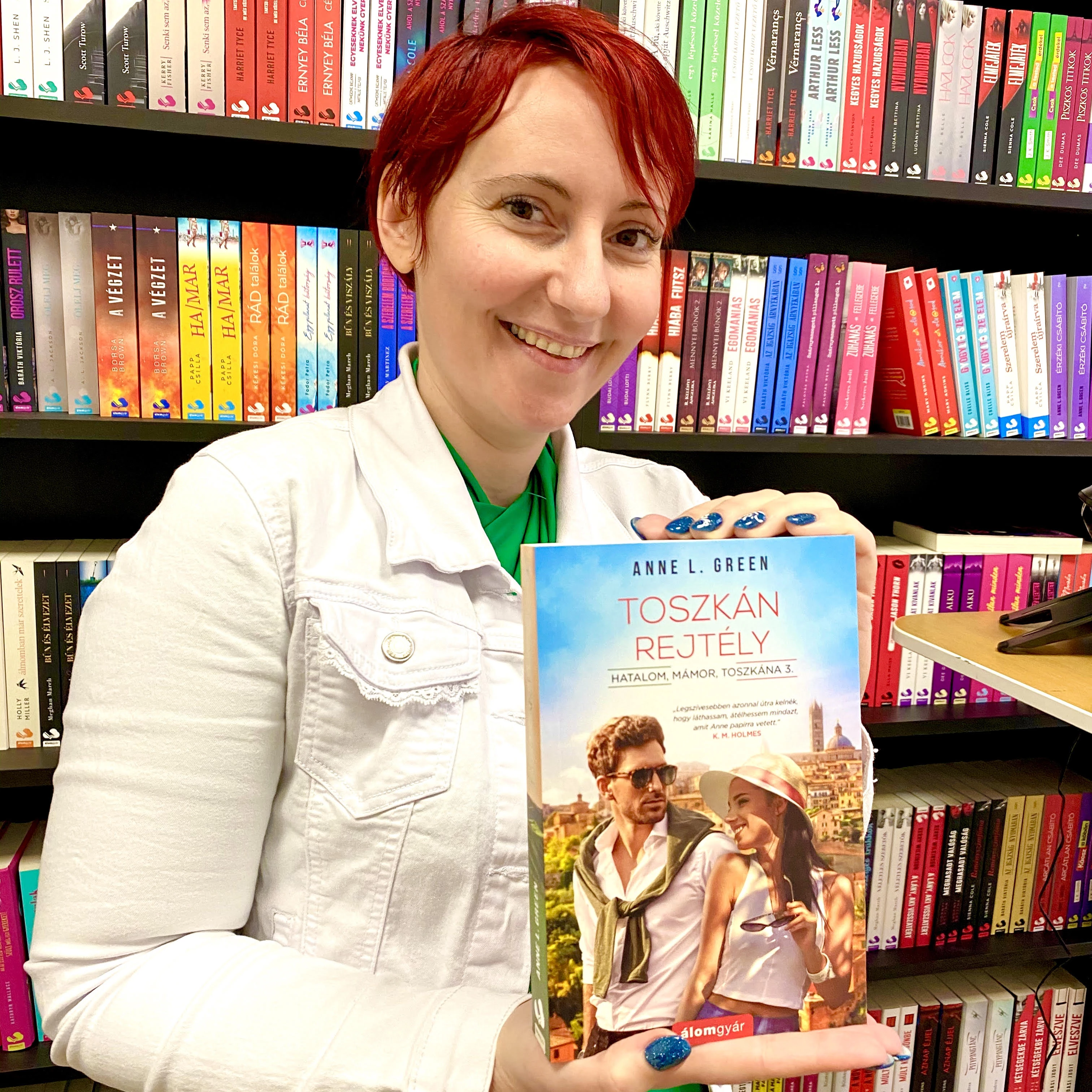 Megjelenési interjú-Anne L. Green Toszkán rejtély | Álomgyár